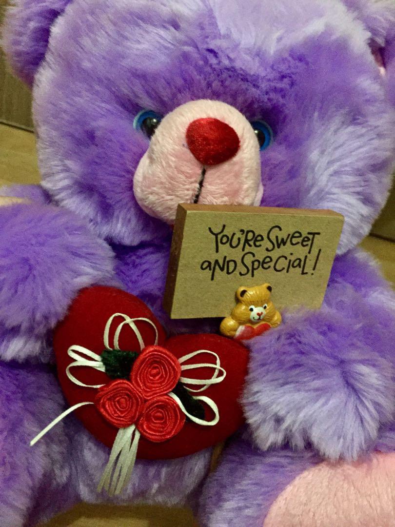 Brand New Blue Magic Teddy Bear, Hobbies & Toys, Toys & Games on Carousell