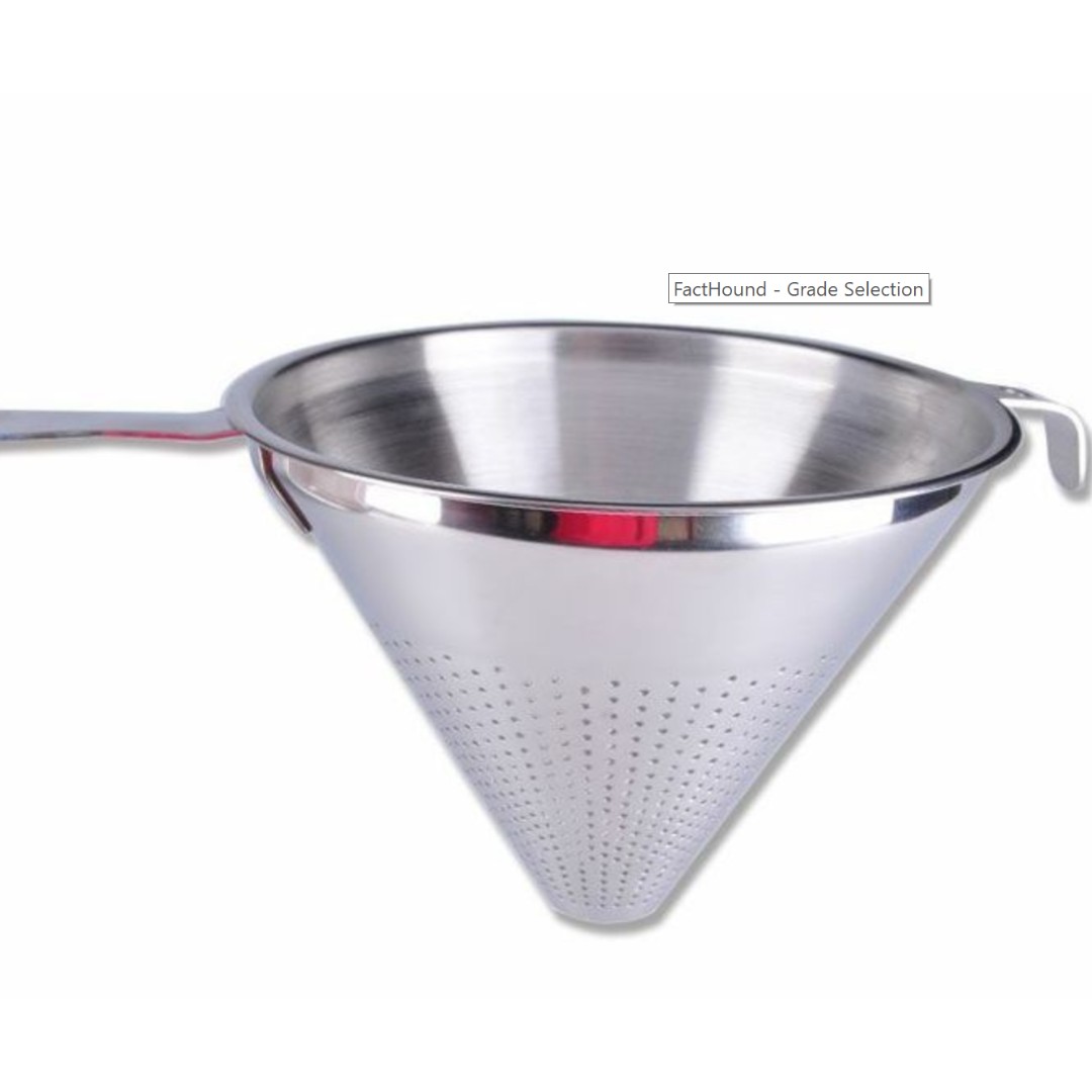 Commercial F&B kitchen large triangle funnel (24cm) with handle ...