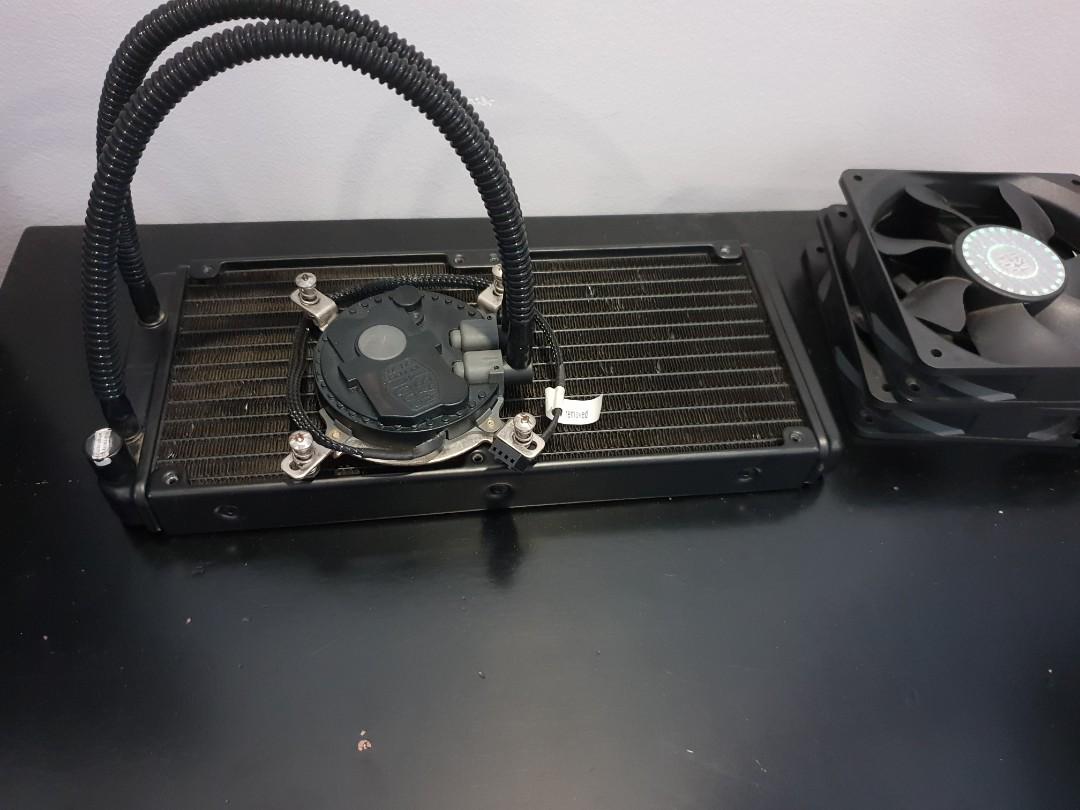 Cooler Master Seidon 240M All-in-One Liquid Cooler - 240mm CPU Water ...
