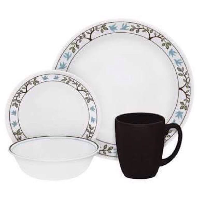 Corelle Tree Bird 16pc Dinnerware Set, Furniture & Home Living ...