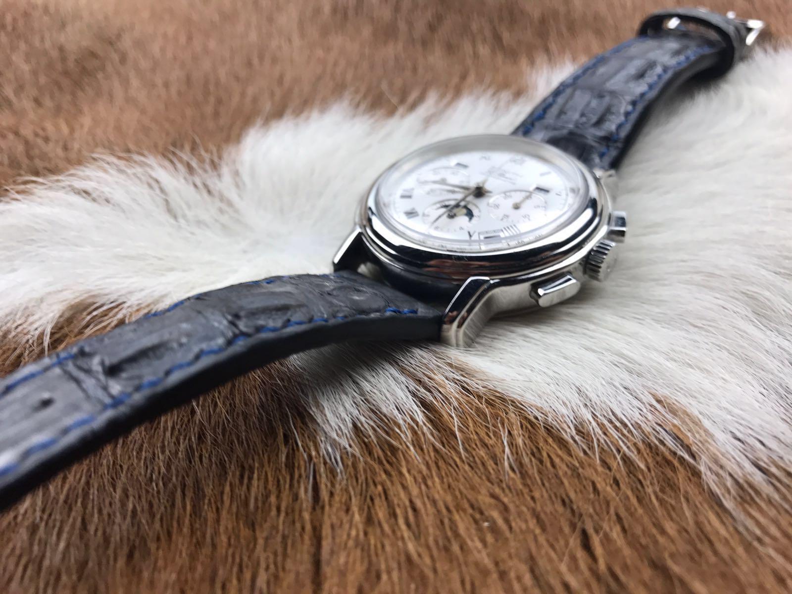 Crocodile Skin Watch Strap, Luxury, Watches on Carousell