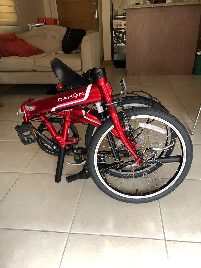Dahon Vybe D7 - Red (2017), Sports Equipment, Bicycles & Parts ...
