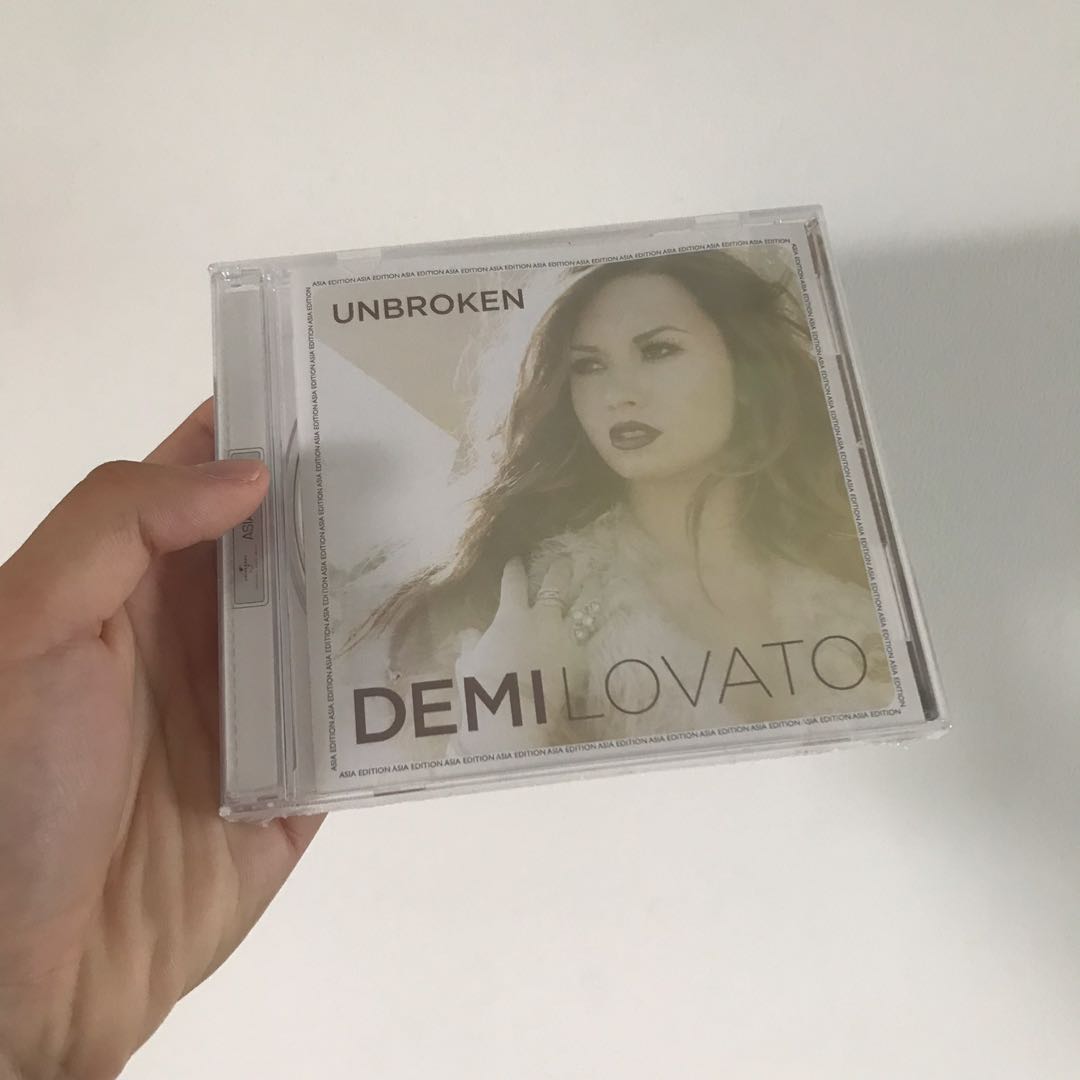 Demi Lovato Unbroken Album (BNIB), Hobbies & Toys, Music & Media, CDs ...