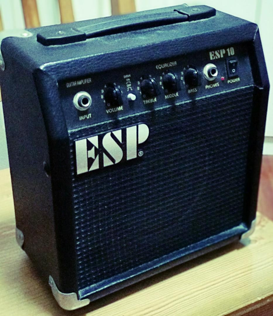 ESP 10 watt guitar amplifier, Hobbies & Toys, Music & Media, Music ...