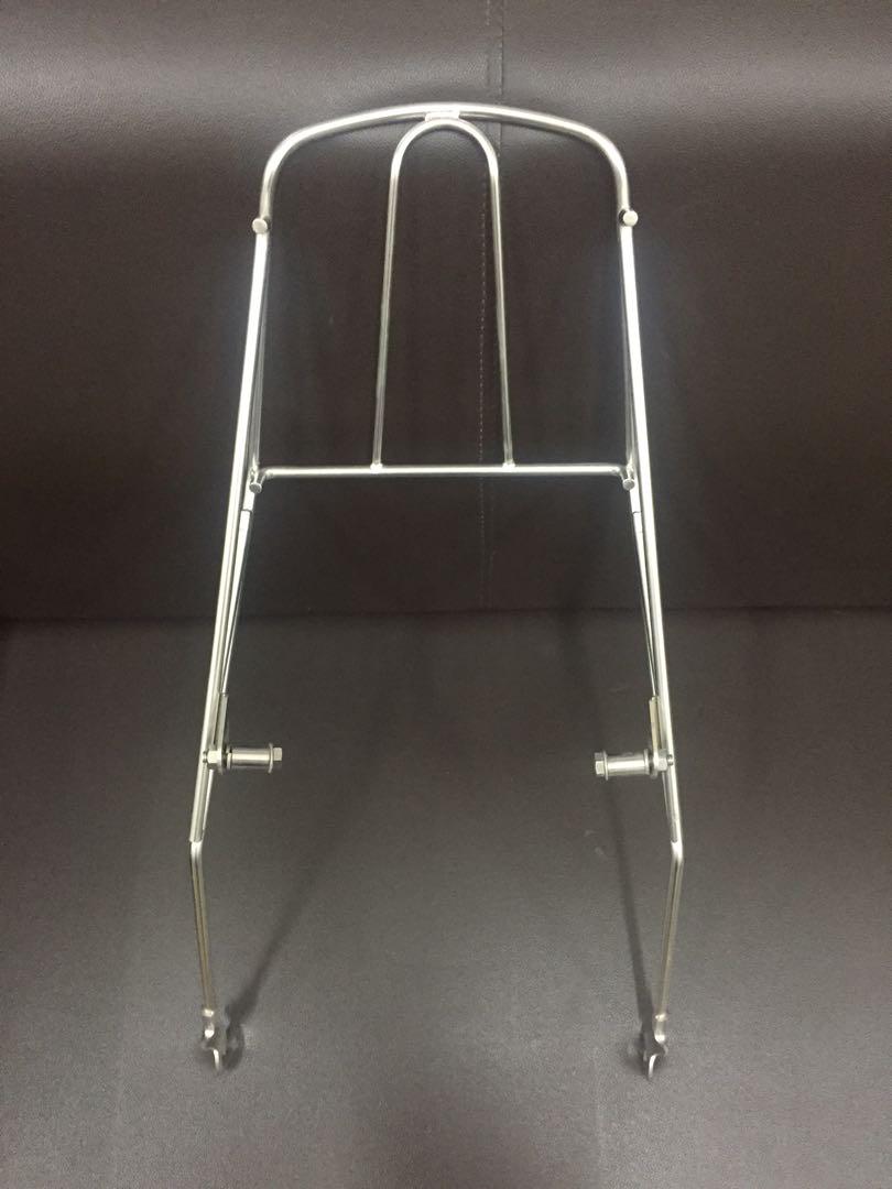 Luggage rack stainless steel for Yamaha SR400, Motorcycles, Motorcycle ...