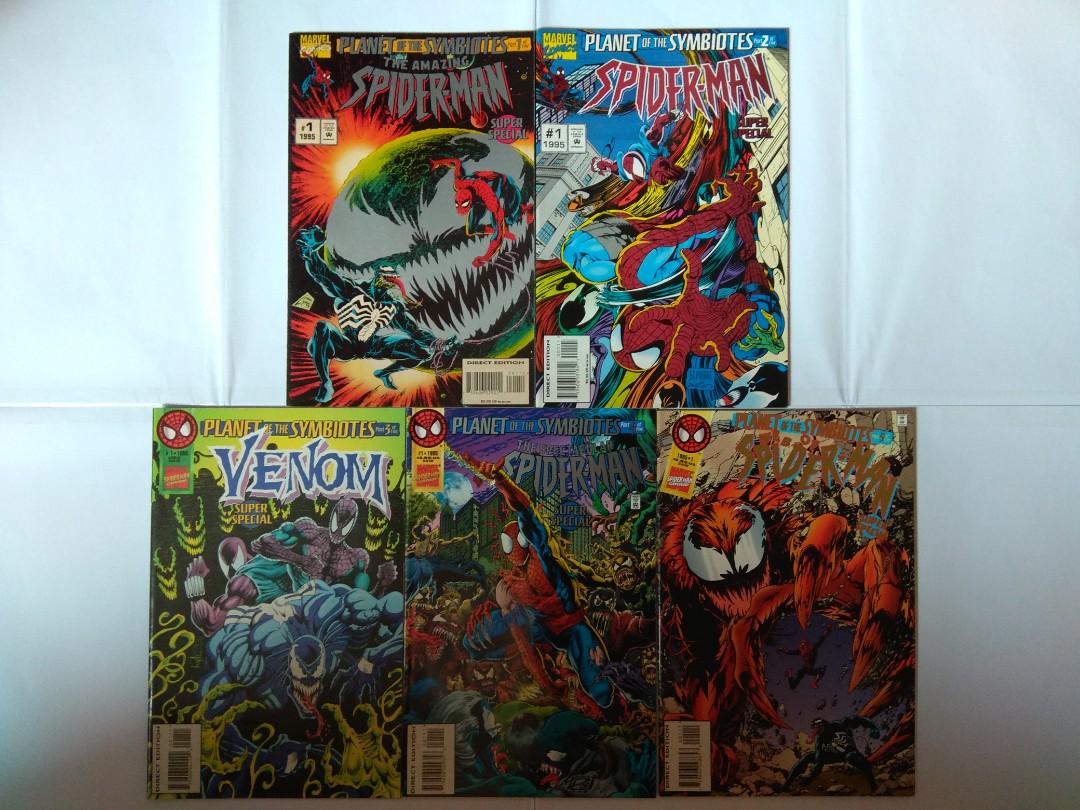 Marvel Spider-Man Venom Planet Of The Symbiotes Part 1 To 5 Full ...