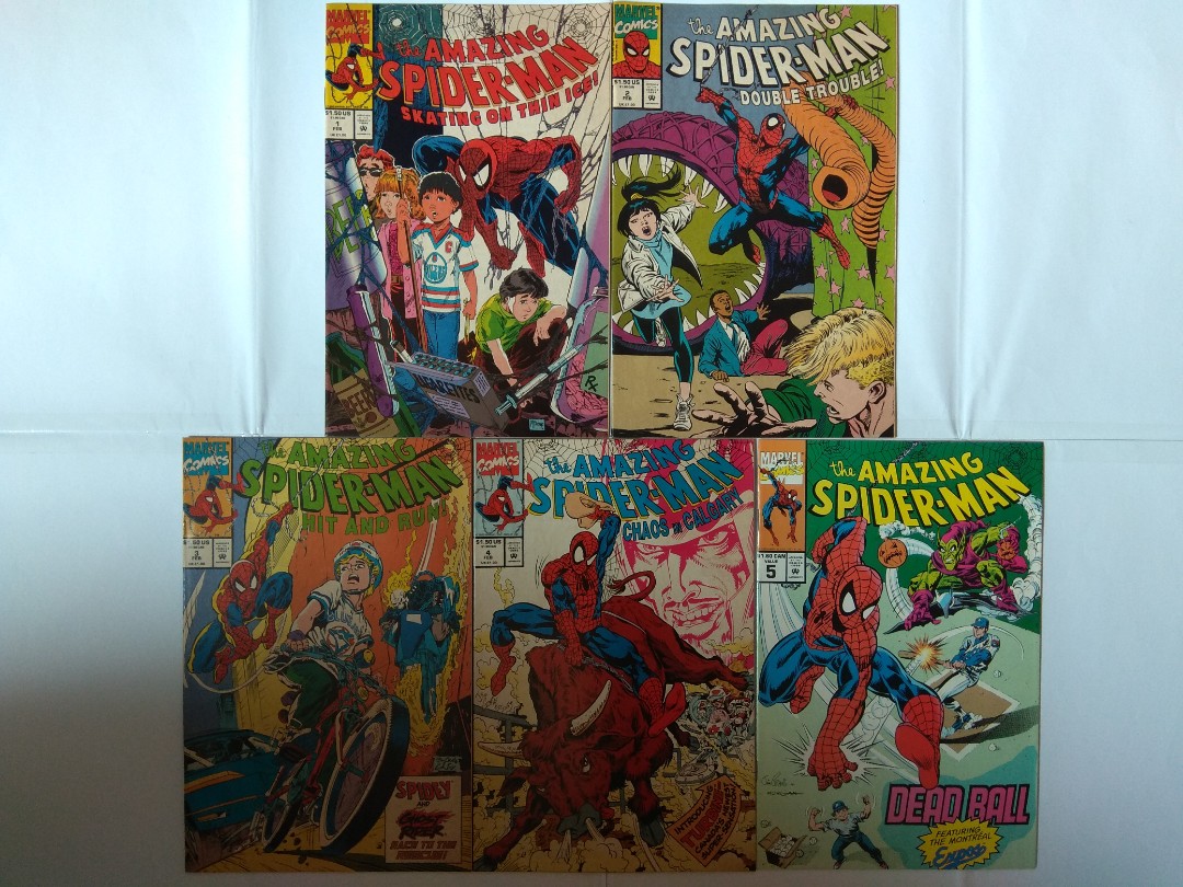 Marvel Super Rare The Amazing Spider-Man Comics Part 1 To 5 Full ...
