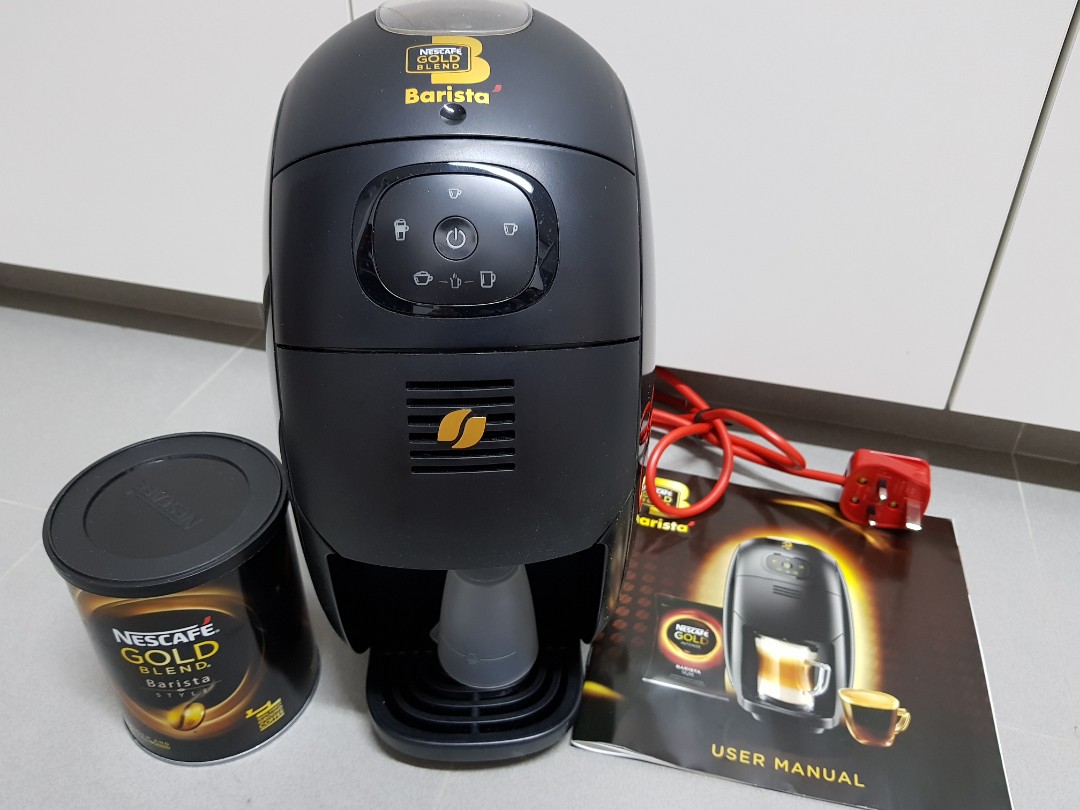 Nescafe Gold Blend Barista Coffee Machine, TV & Home Appliances ...
