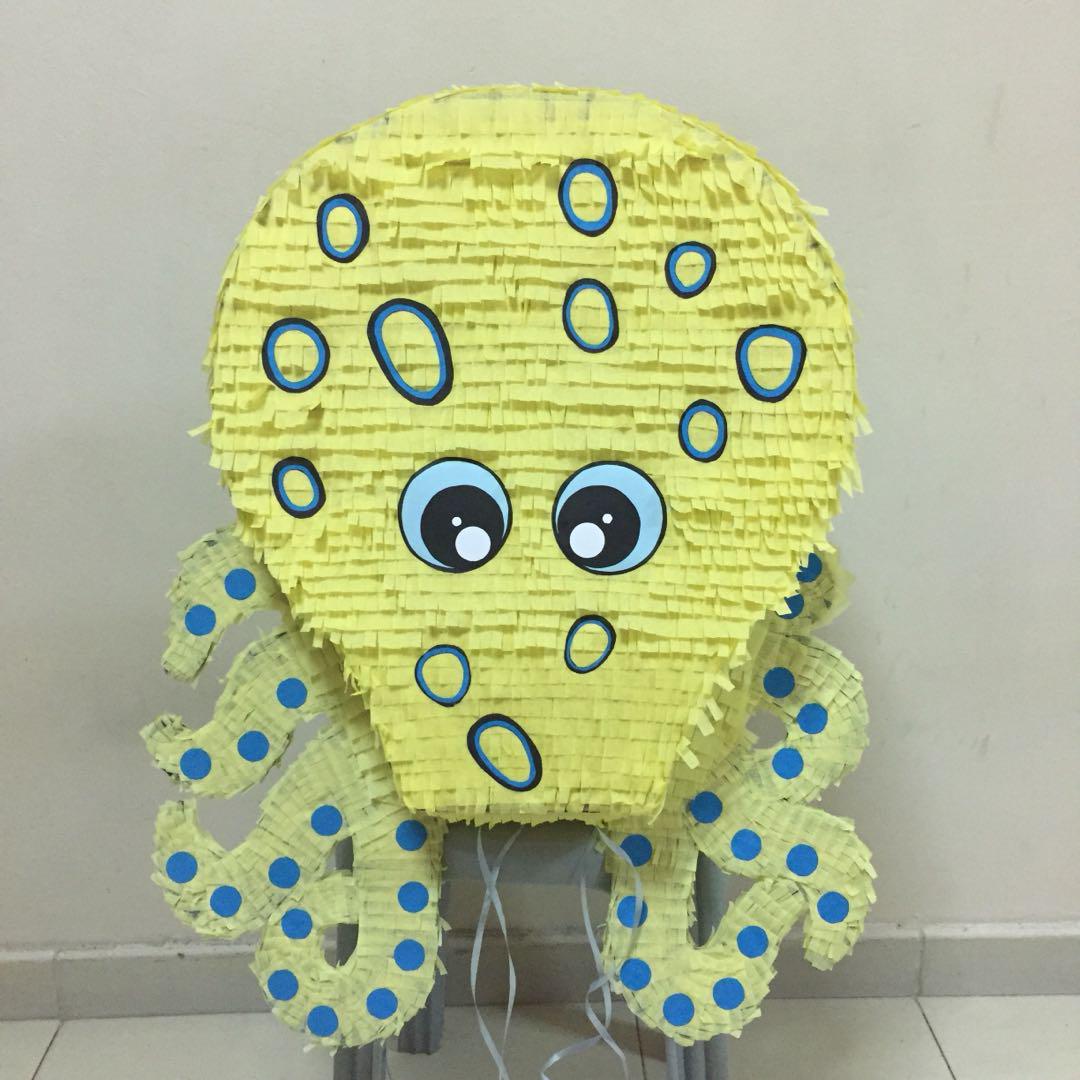Octopus Pinata, Hobbies & Toys, Toys & Games on Carousell