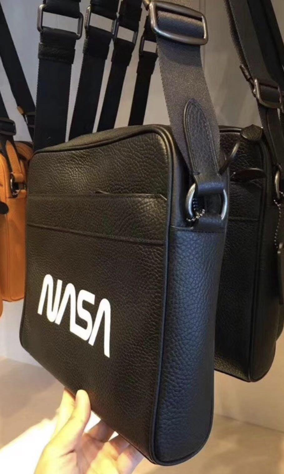 Original coach men Messenger bag nasa bag, Men's Fashion, Watches ...