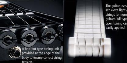 Otona no Katagu Mini Electric Guitar with Built-in Amp and Speaker ...