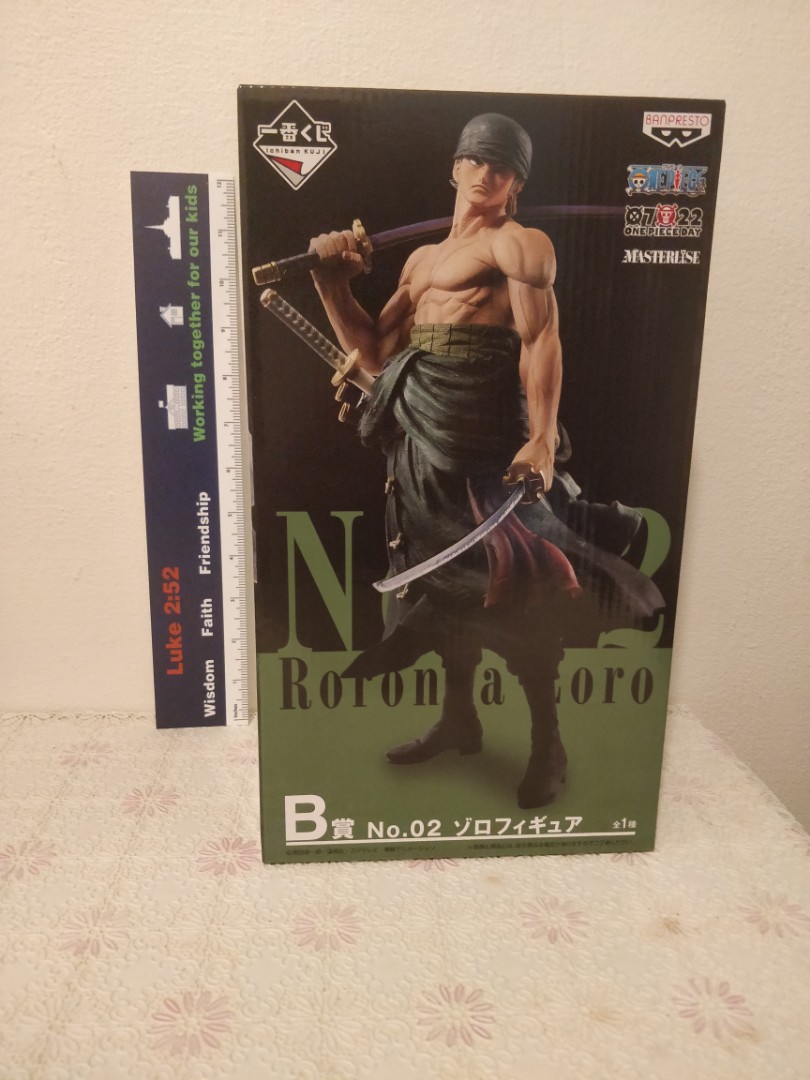 Rare One Piece Ichiban Kuji Best Edition [Prize B] Zoro Figure (Japan ...