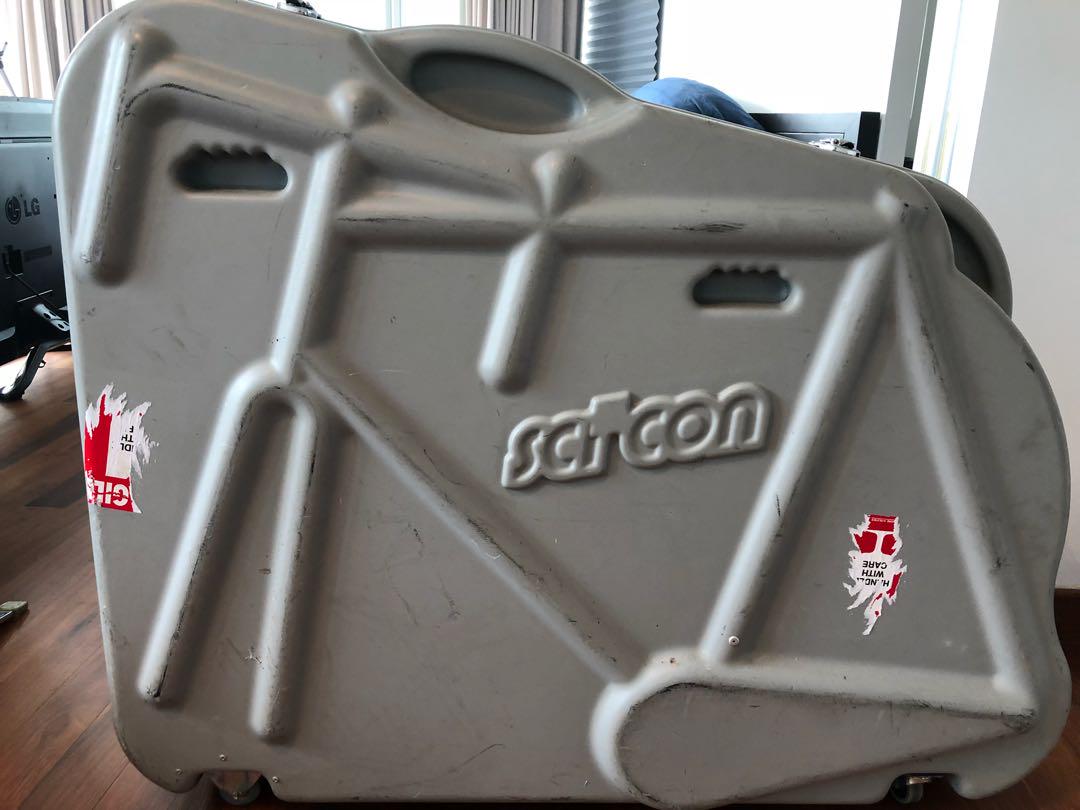 Scicon Bike box, Bicycles & PMDs, Parts & Accessories on Carousell