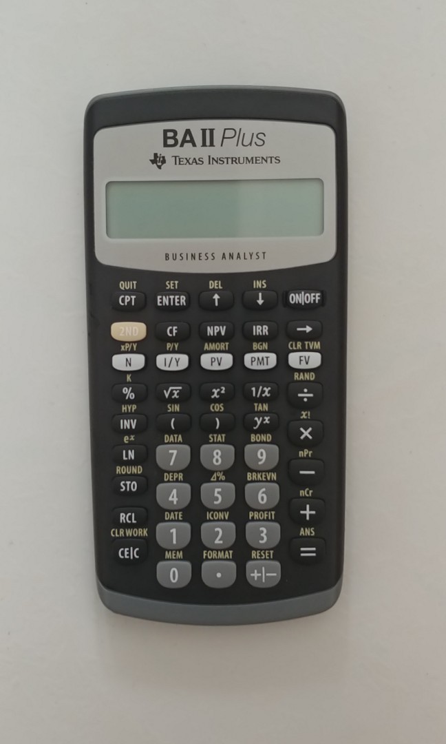 Texas Instruments BA II plus, Mobile Phones & Gadgets, Mobile Phones ...