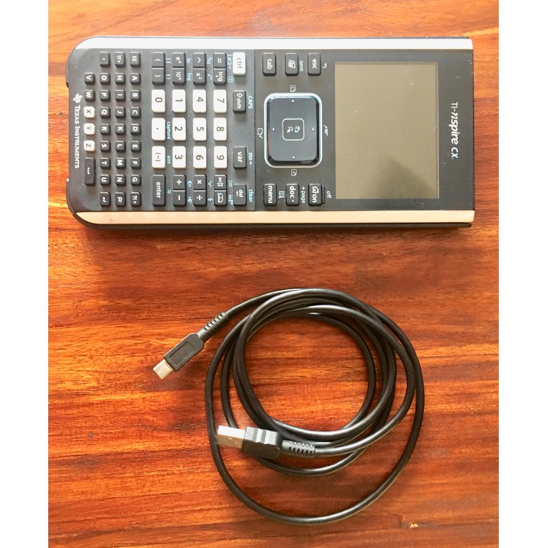 TI-npsire CX graphic display calculator, Computers & Tech, Office ...