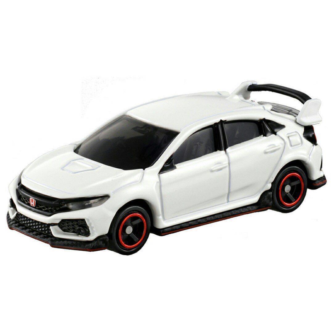 Tomica No.58 Honda Civic TYPE R FK8 (White) Honda Civic TYPE R FK8 (Red ...