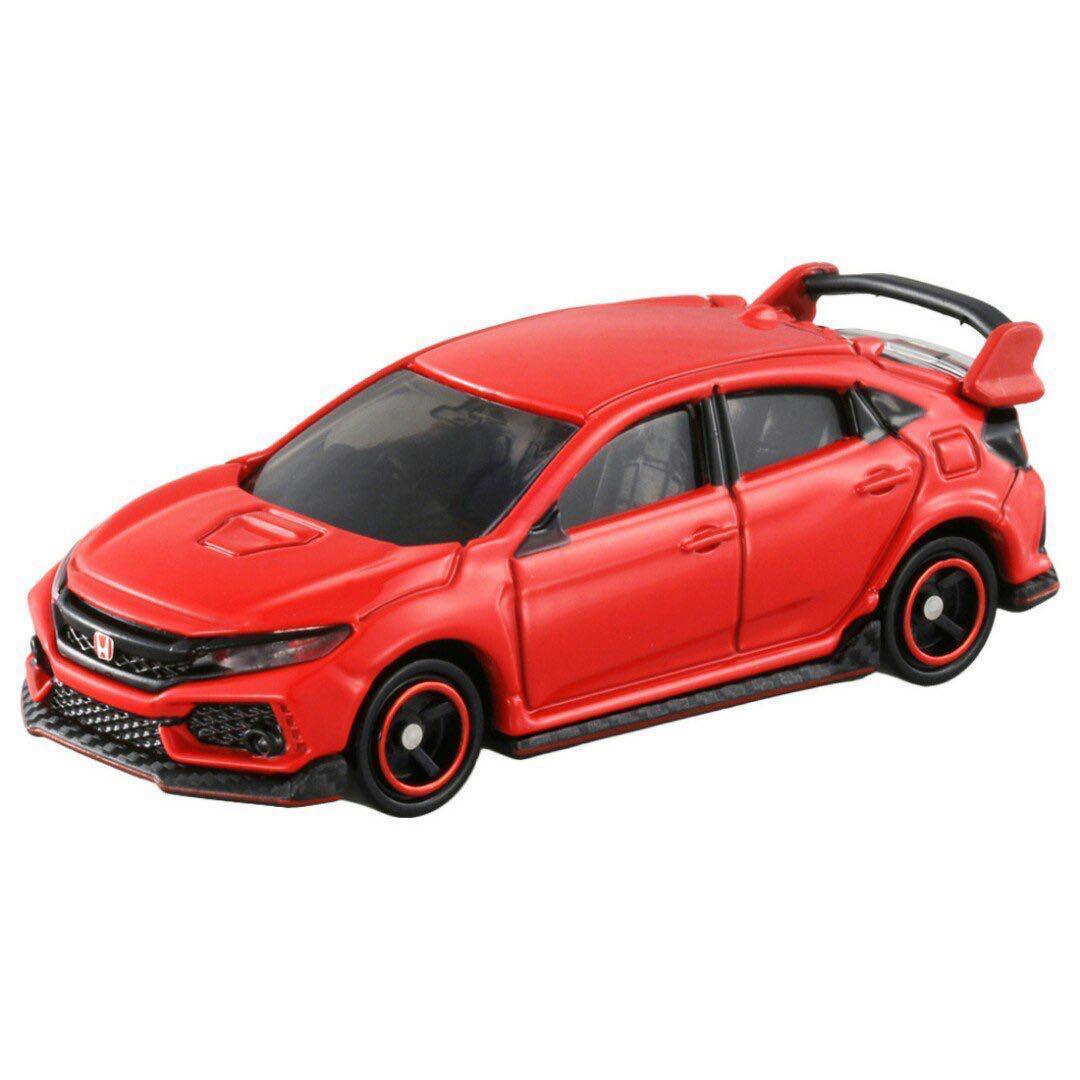 Tomica No.58 Honda Civic TYPE R FK8 (White) Honda Civic TYPE R FK8 (Red ...