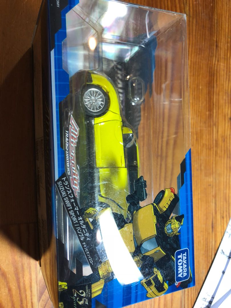 Transformers Alternity Suzuki Swift Sport Bumblebee, Hobbies & Toys ...