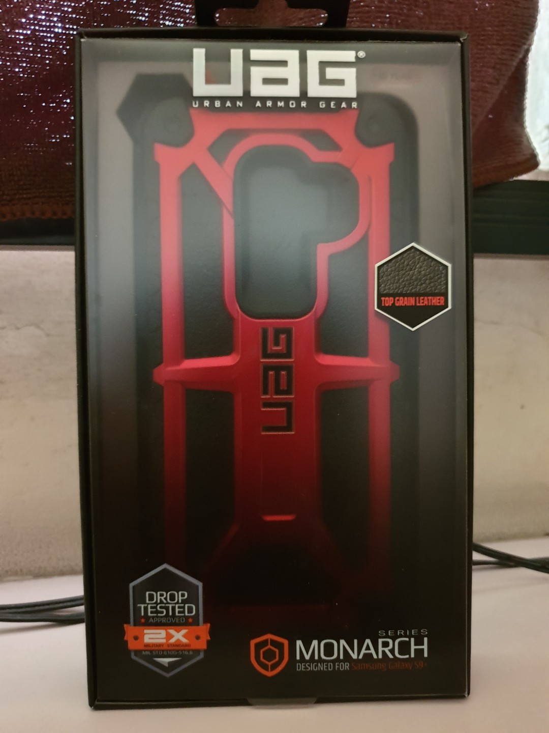 Used S9 Plus UAG Monarch Red, Mobile Phones & Gadgets, Mobile & Gadget ...
