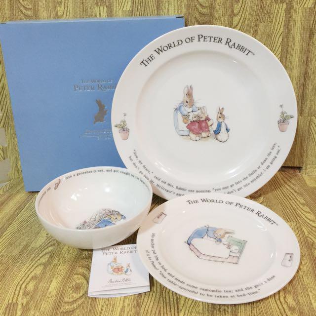 World of Peter Rabbit plate set, TV & Home Appliances, Kitchen ...