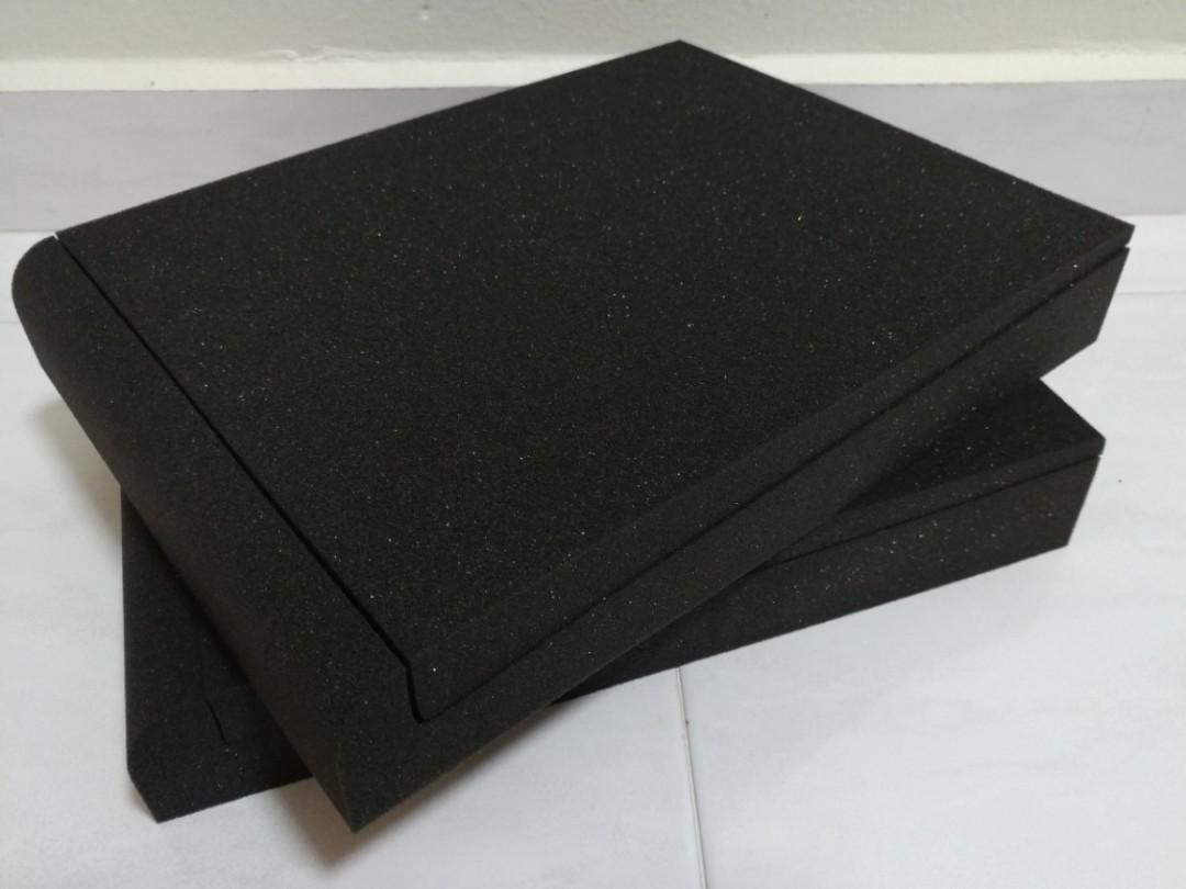 Pair of 50kg/m³ monitor isolation pad, Audio, Other Audio Equipment on ...