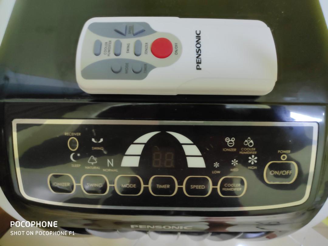 Air Cooler Pensonic PAC-103, TV & Home Appliances, Air Purifiers ...