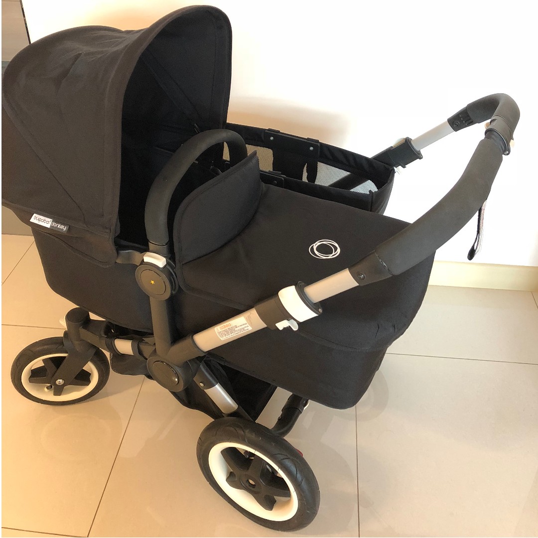 Bugaboo donkey twins, Babies & Kids, Going Out, Strollers on Carousell