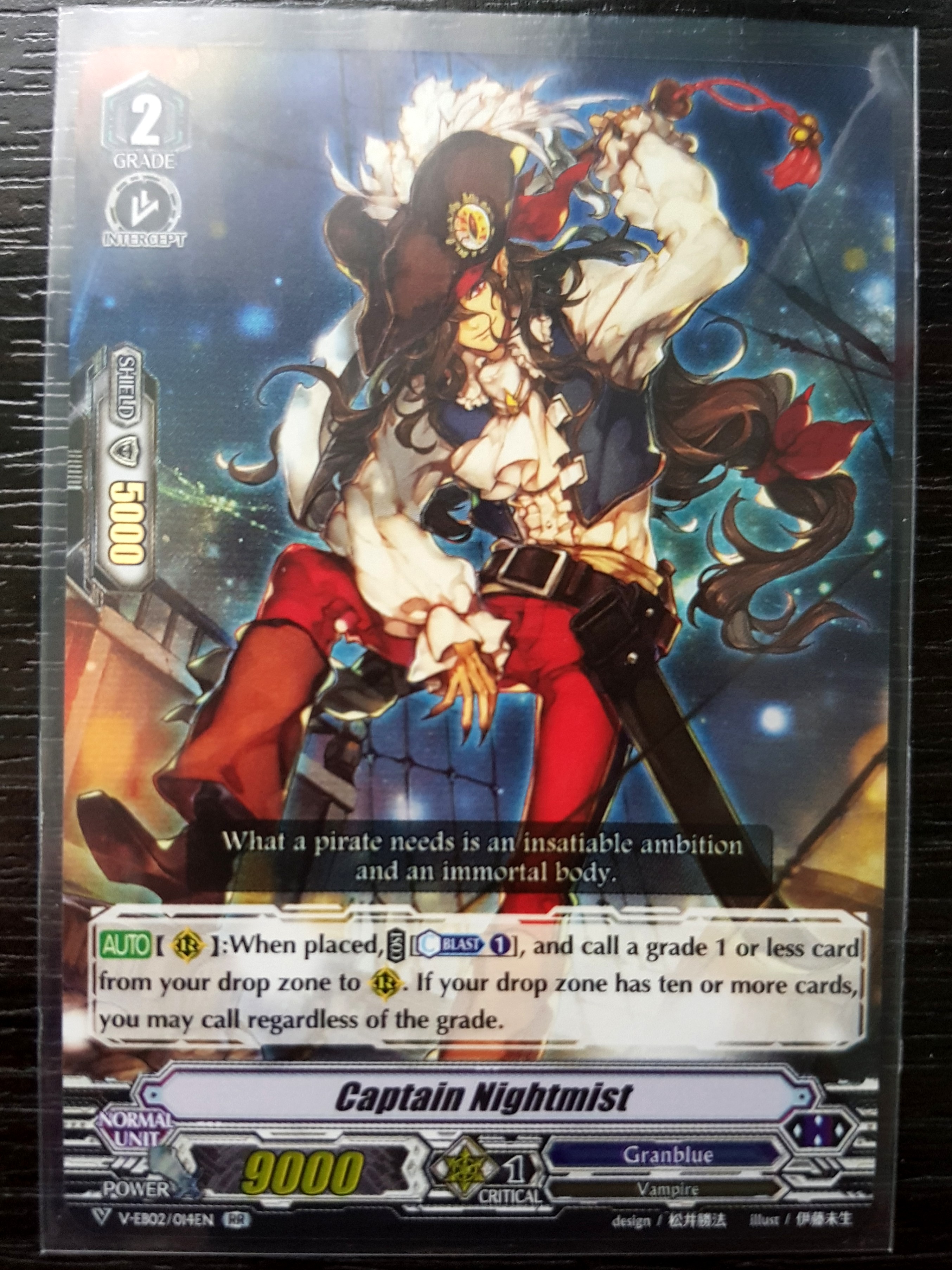 Cardfight Vanguard Captain Nightmist (V series), Hobbies & Toys, Toys & Games on Carousell