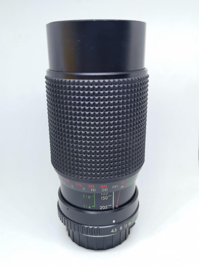 Coligon MC 80-205mm f4.5 zoom (Minolta MD mount), Photography, Lens ...