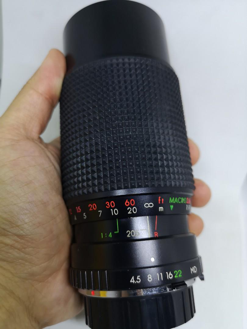 Coligon MC 80-205mm f4.5 zoom (Minolta MD mount), Photography, Lens ...