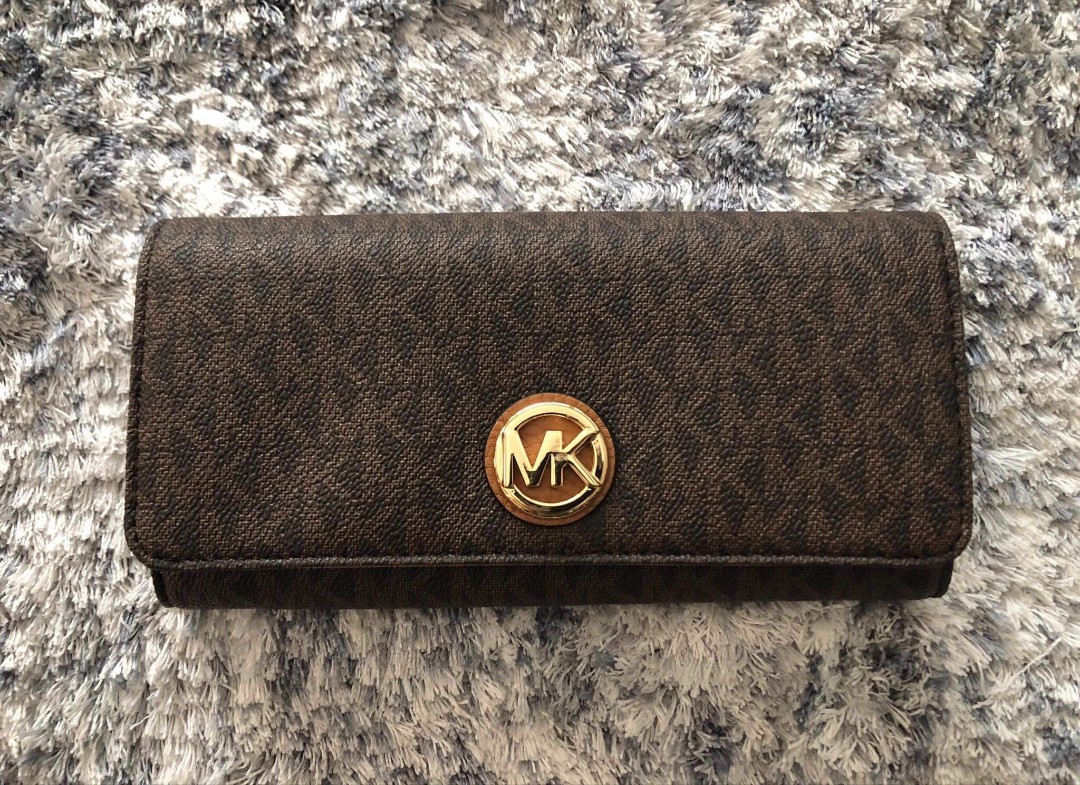 Michael Kors Long Wallet, Women's Fashion, Bags & Wallets, Wallets ...