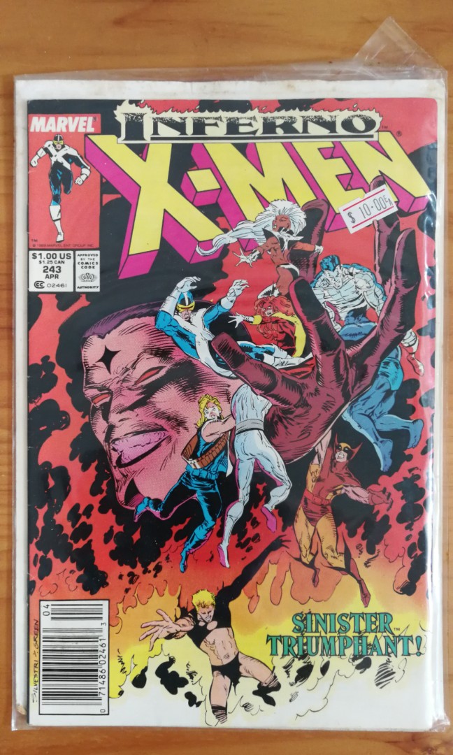 Marvel X-men Inferno comics, Hobbies & Toys, Books & Magazines, Comics ...