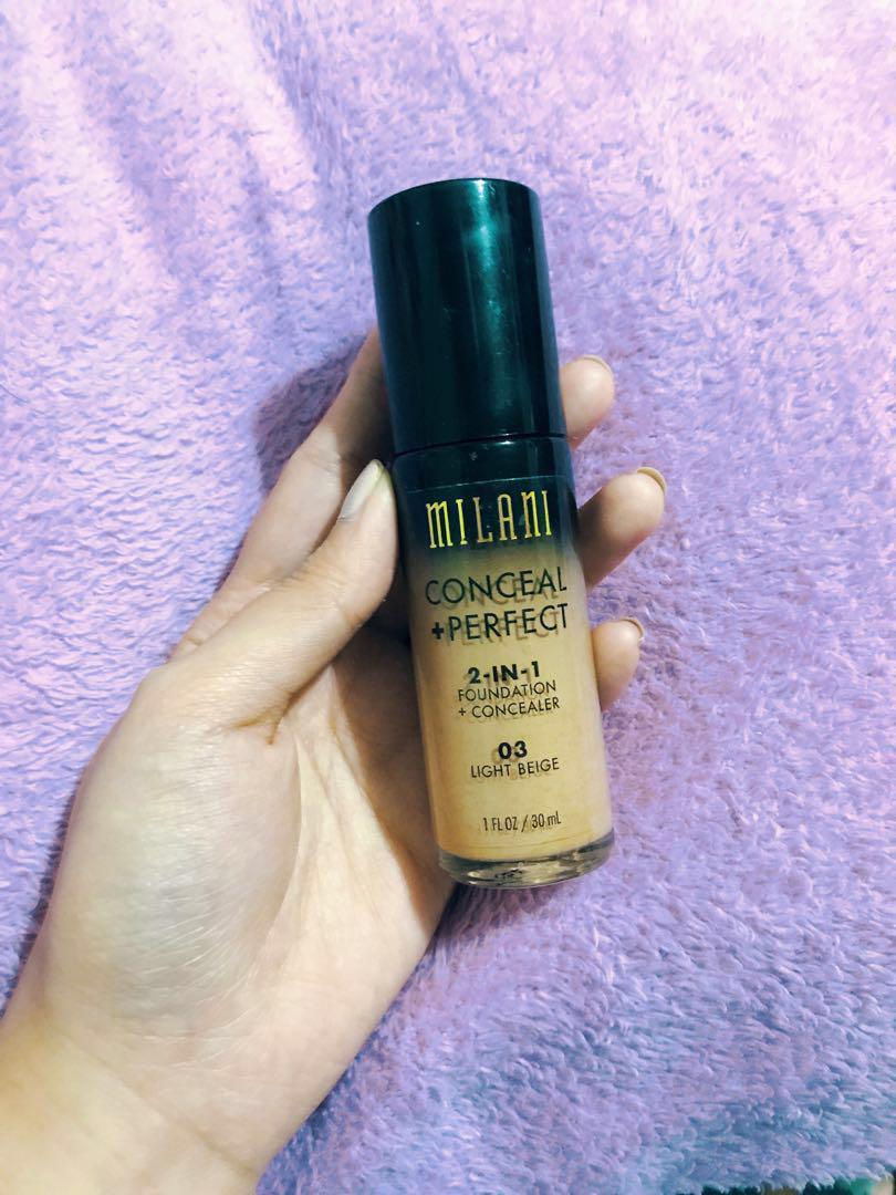 MILANI FOUNDATION, Beauty & Personal Care, Face, Makeup on Carousell