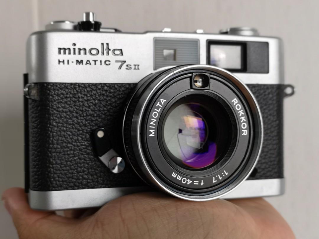 Minolta himatic 7sii *MINT*, Photography, Cameras on Carousell