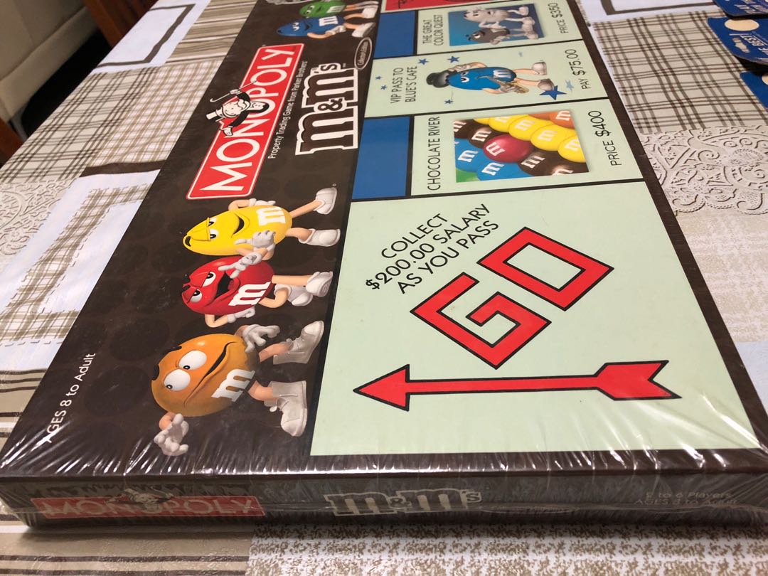 M&M monopoly, Hobbies & Toys, Toys & Games on Carousell