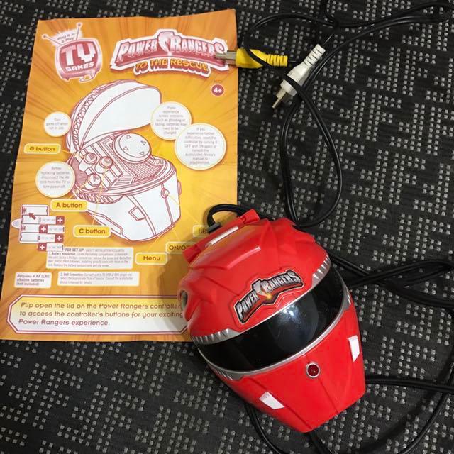 Old School Power Ranger TV Games, Hobbies & Toys, Toys & Games on Carousell