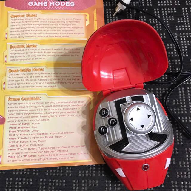 Old School Power Ranger TV Games, Hobbies & Toys, Toys & Games on Carousell