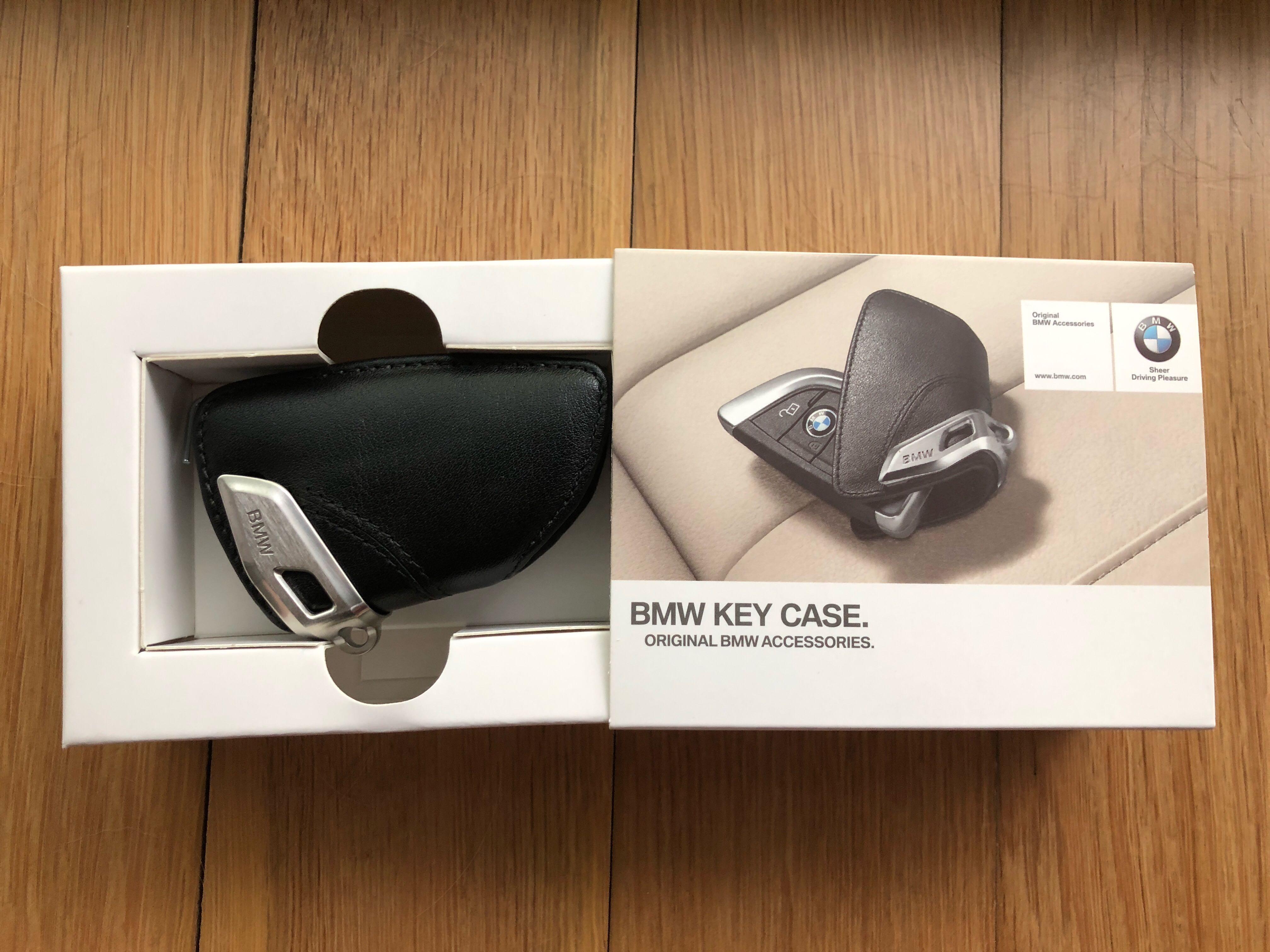 Original BMW Key Case - Black, Car Accessories, Accessories on Carousell