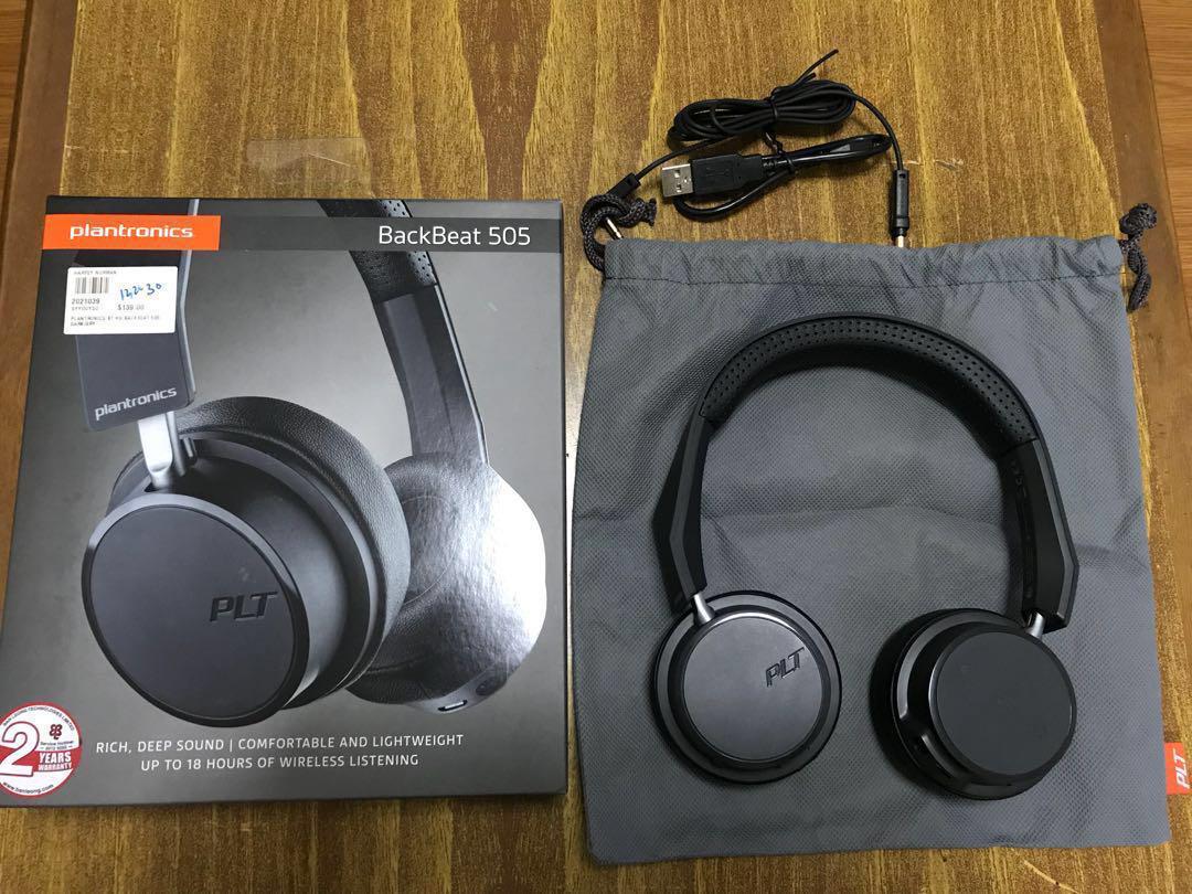 Plantronics Backbeat 505, Audio, Headphones & Headsets on Carousell