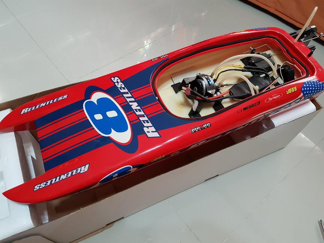 Quanum Relentless Electric RC Boat, Babies & Kids, Baby Nursery & Kids ...
