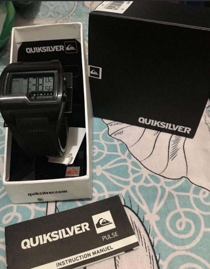 Quicksilver Pulse Watch, Men's Fashion, Watches & Accessories, Watches ...