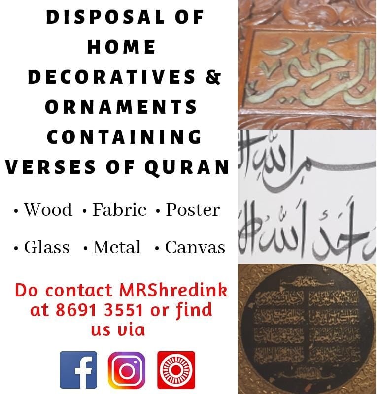 Quran Disposal, Furniture, Home Decor, Others on Carousell