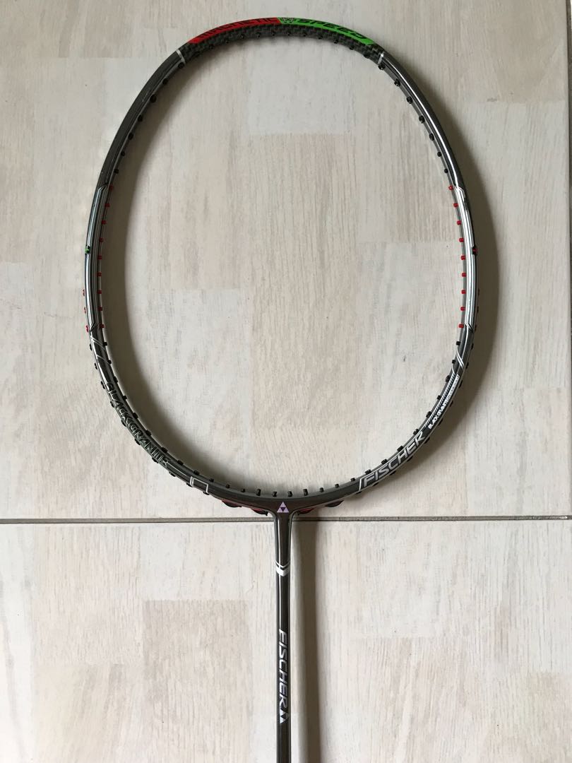 Racquet - Fischer Black Granite M-Prono 1 (Shining Silver Color ...