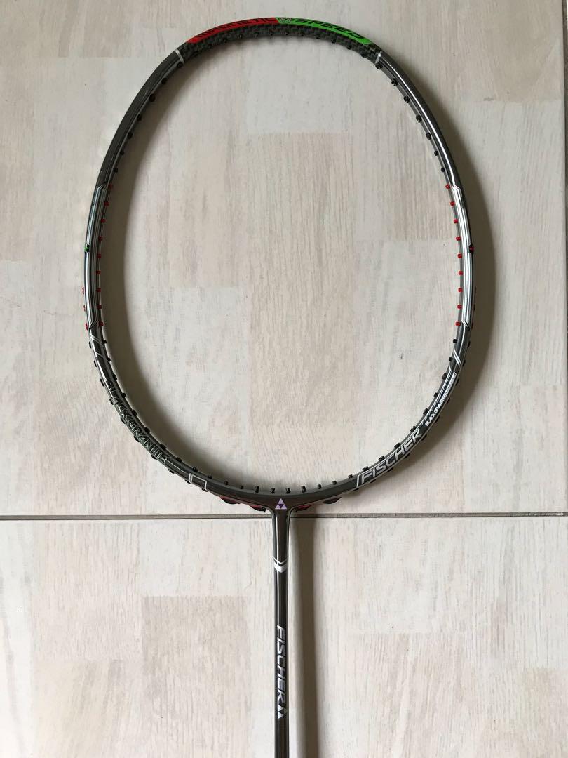 Racquet - Fischer Black Granite M-Prono 1 (Shining Silver Color ...