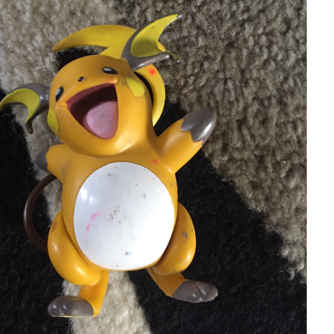 Pokemon raichu figure, Hobbies & Toys, Toys & Games on Carousell