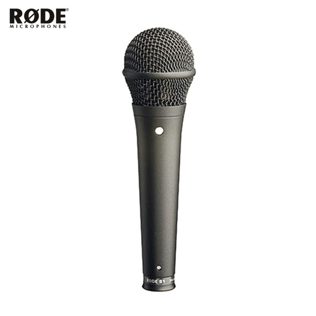 Rode S1 Supercardioid Condenser Handheld Microphone, Audio, Portable ...
