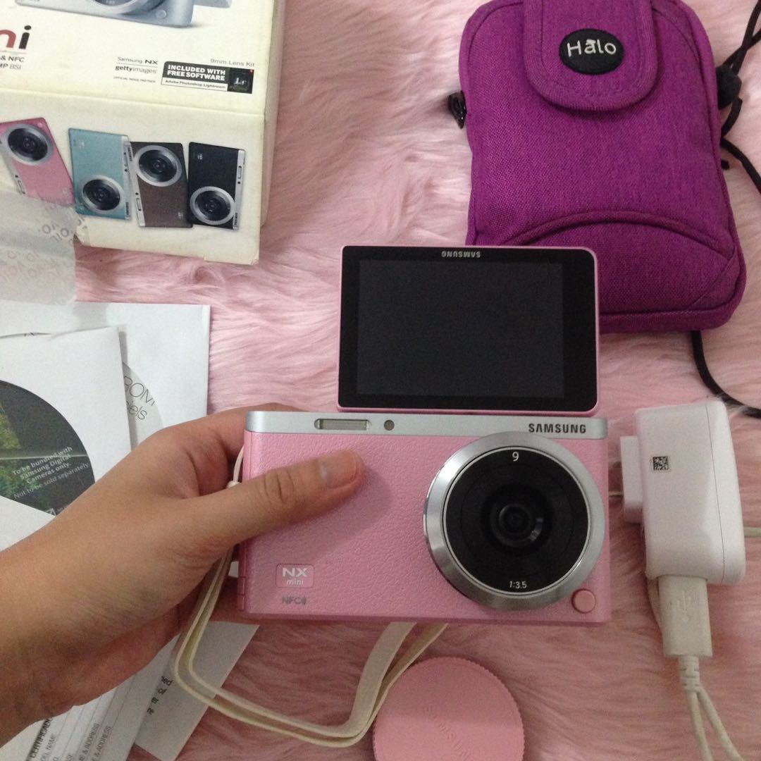Samsung NX Mini Pink, Mobile Phones & Gadgets, Mobile & Gadget ...