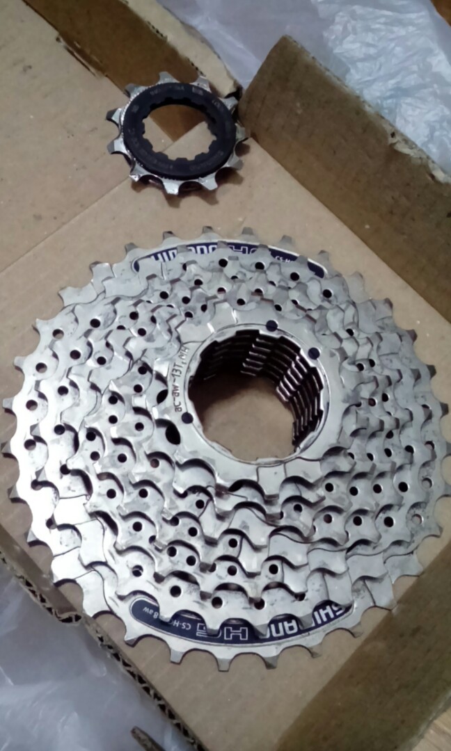 Shimano cassette 8-speed, Sports Equipment, Bicycles & Parts, Parts ...