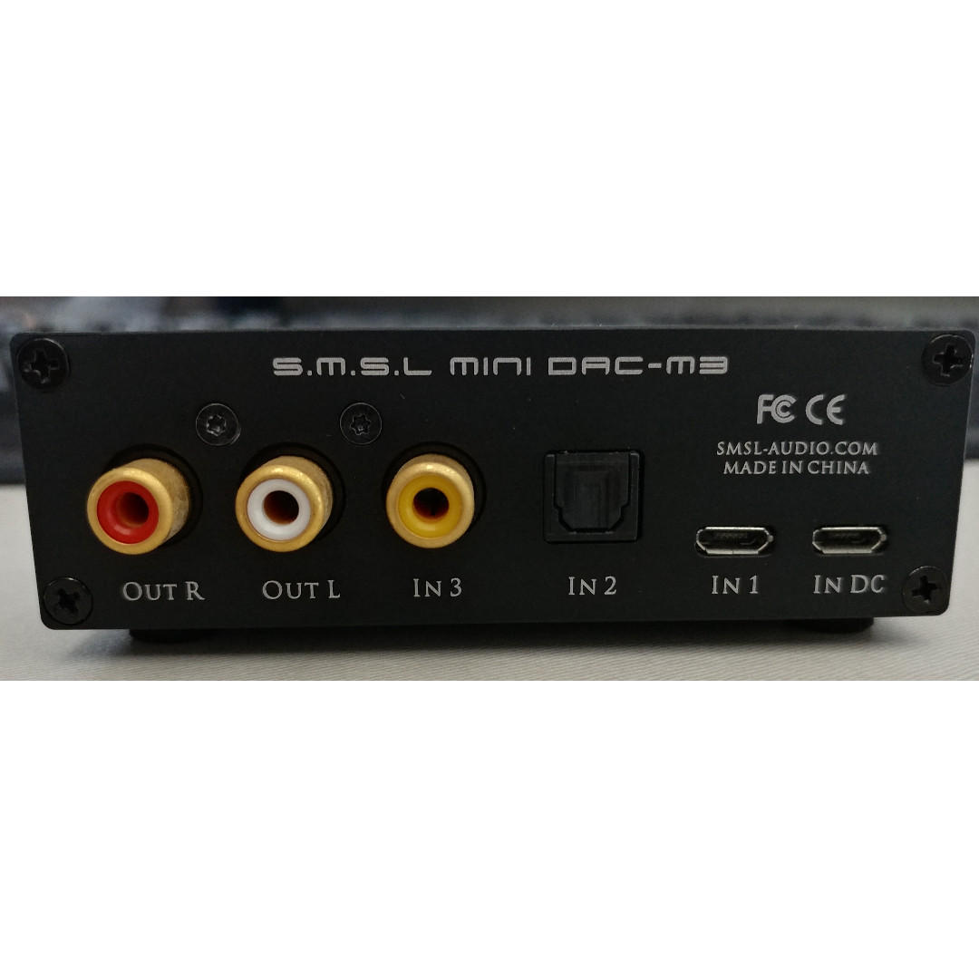 SMSL M3 MINI USB DAC HEADPHONE AMPLIFIER, Audio, Other Audio Equipment ...