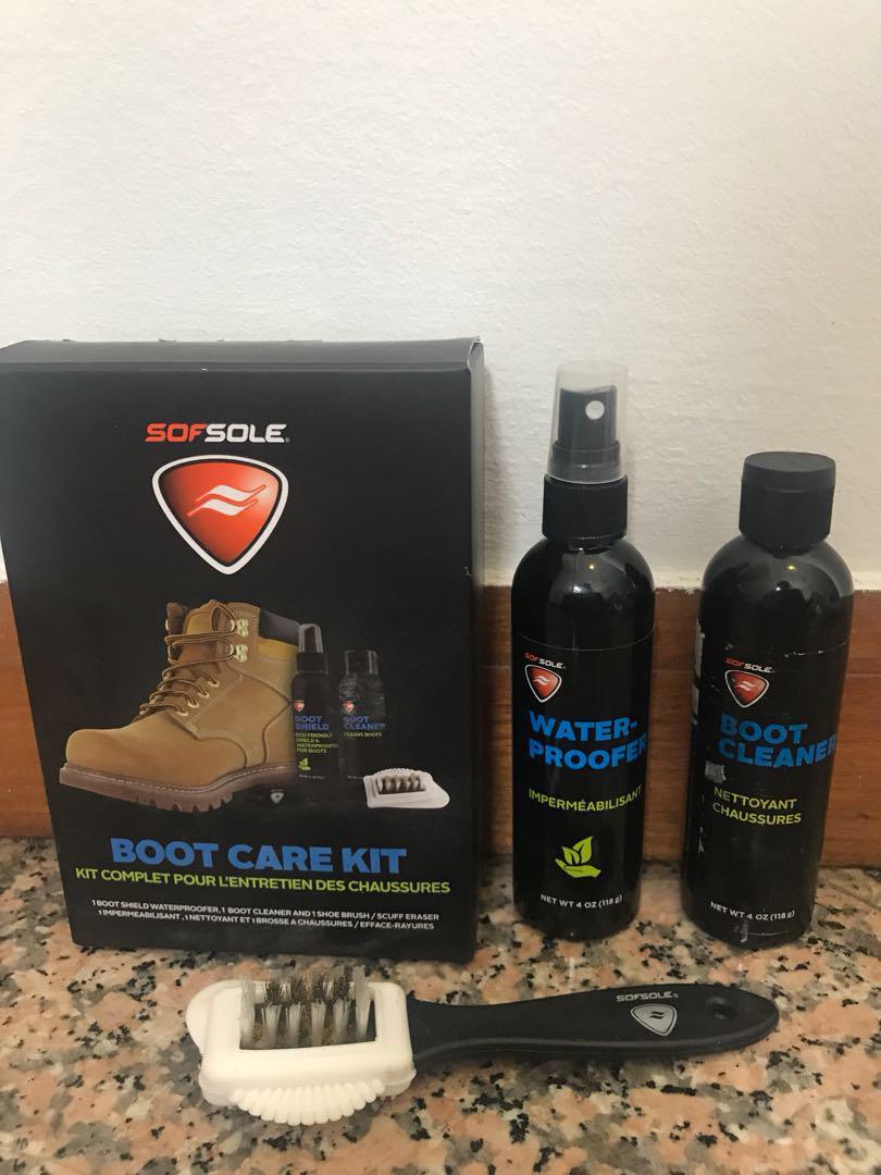 Sofsole Boot Cleaning Kit, Men's Fashion, Footwear, Boots on Carousell
